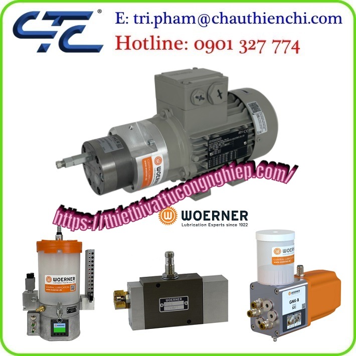 Bơm bánh răng Woerner chính hãng Đức đại lý Việt Nam - CHAU THIEN CHI ...